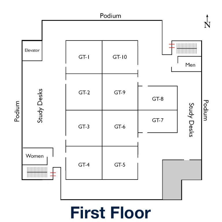 Library Floor Plans | Dahlgren Memorial Library | Georgetown University